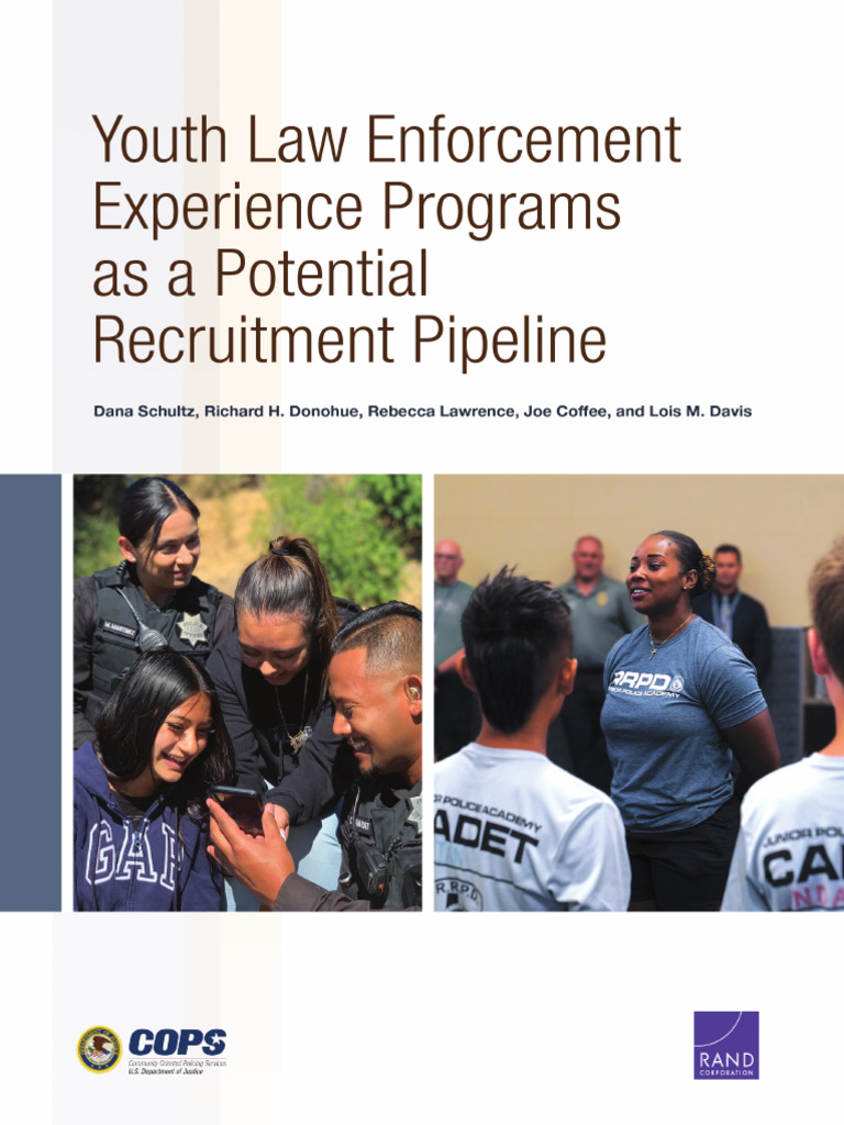Youth Law Enforcement Experience Programs As A Potential Recruitment Pipeline | PDF ...