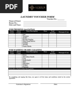 Adult Family Home Resident Personal Belongings Inventory | PDF