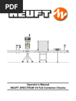 SPECTRUM TX Standard Device: Operating Instructions | PDF | Touchscreen ...