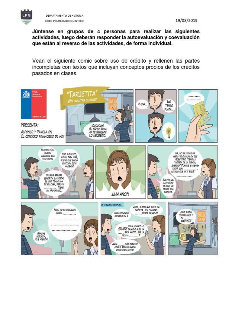 Comic Crédito | PDF