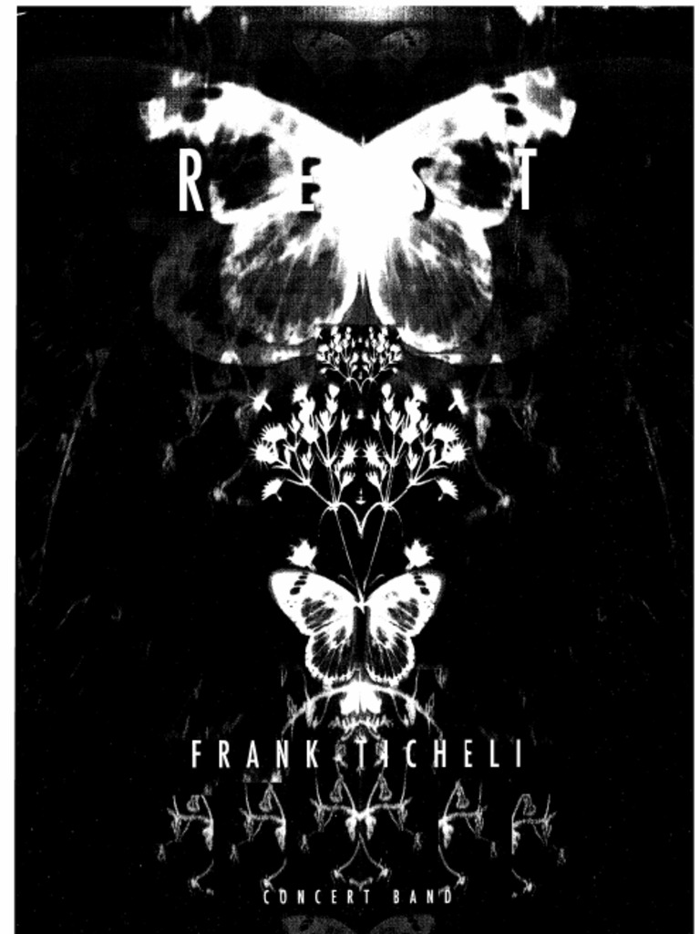 Rest - Frank Ticheli - Score | PDF
