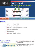 3.6.1 Packet Tracer - Implement Vlans and Trunking | PDF | Network Switch | Networking Standards