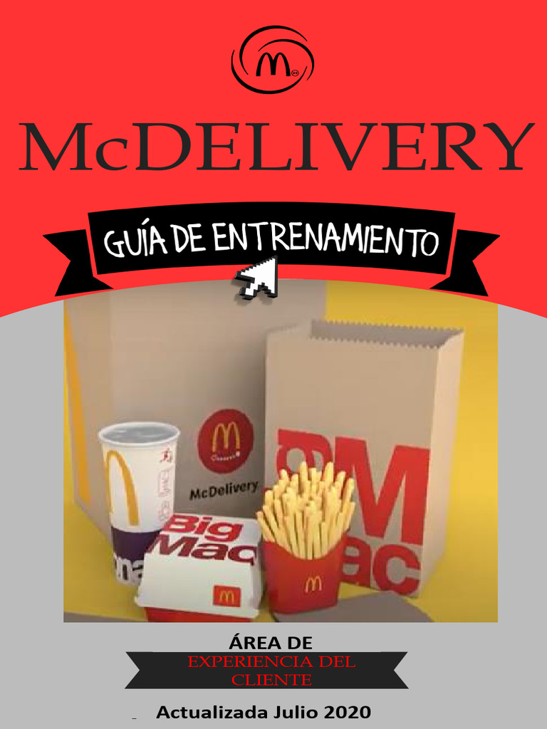 Gu A de Entrenamiento McDelivery Crew | PDF
