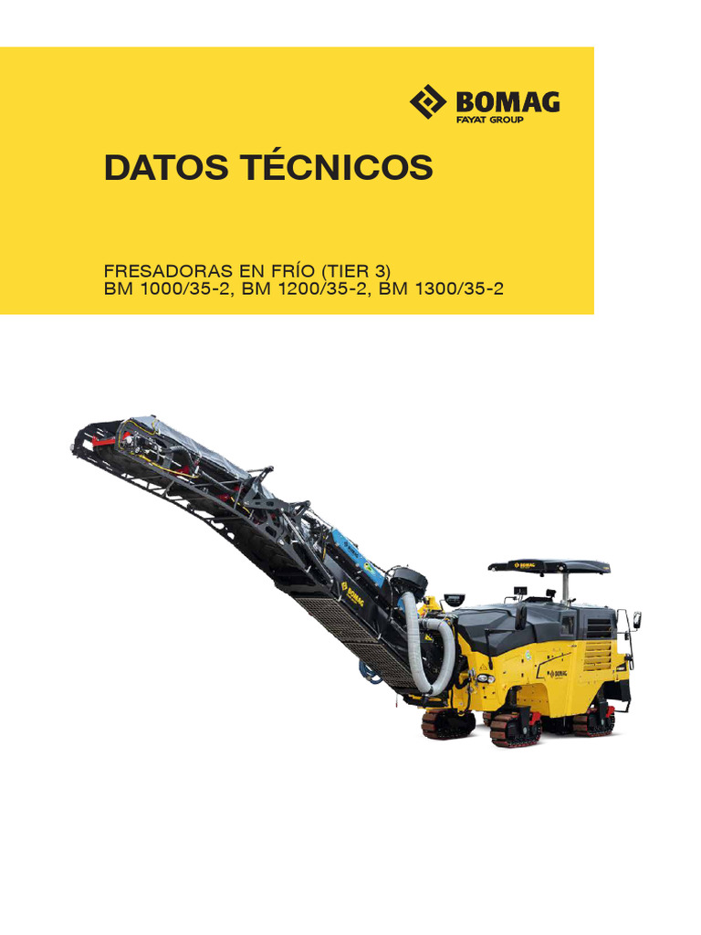 Datasheet BM1000 35-2 BM1200 35-2 BM1300 35-2 PRS88330010 SA ...