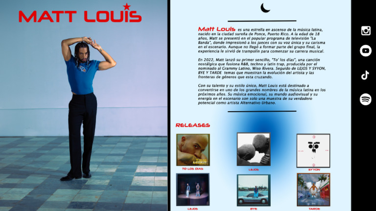 Matt Louis Bio Link | PDF