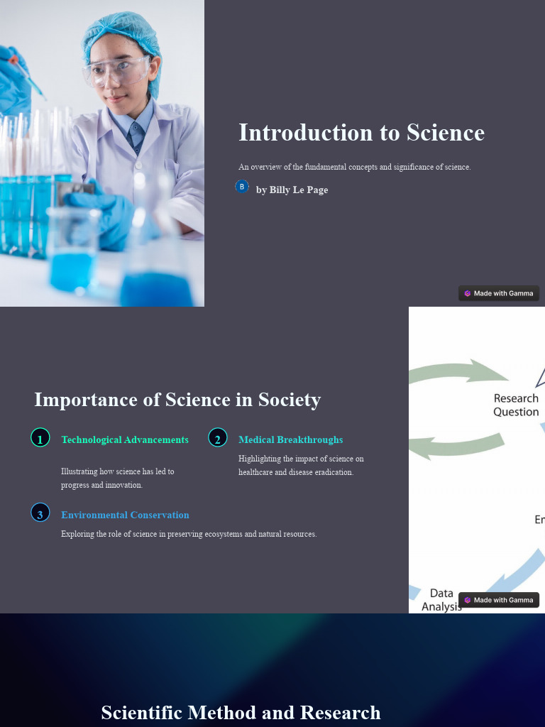 Introduction To Science | PDF | Science | Experiment