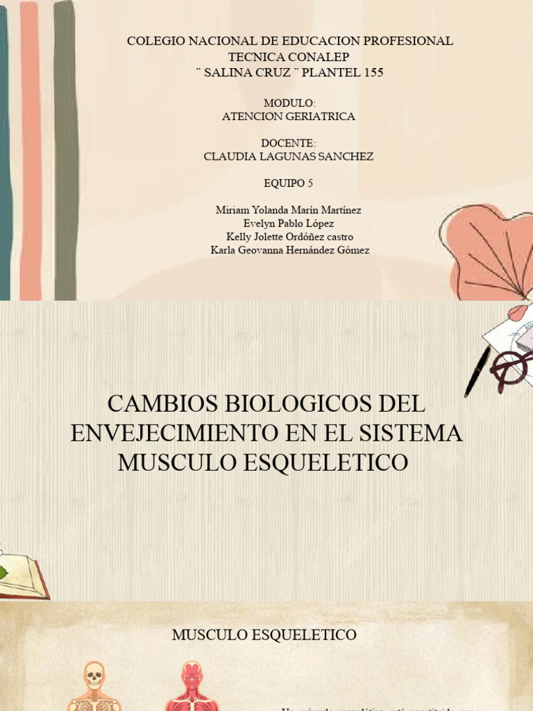 Musculo Esqueletico Pdf Músculo Articulación