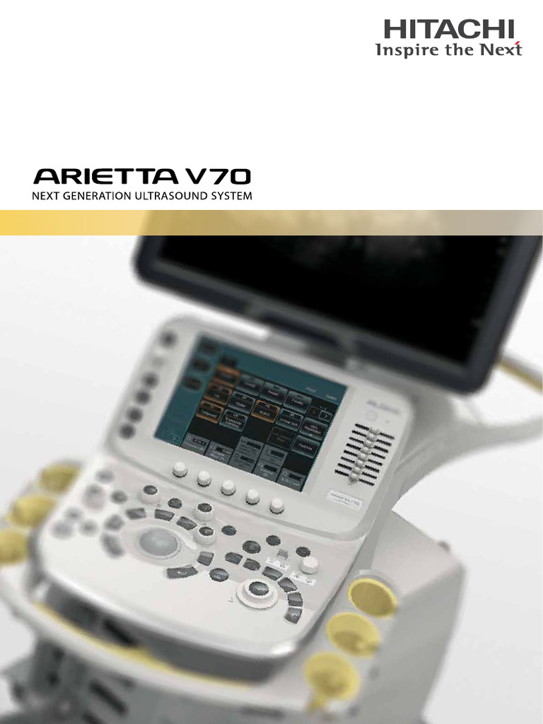 Arietta v70 Brochure en E457 | PDF | Medical Ultrasound | Heart