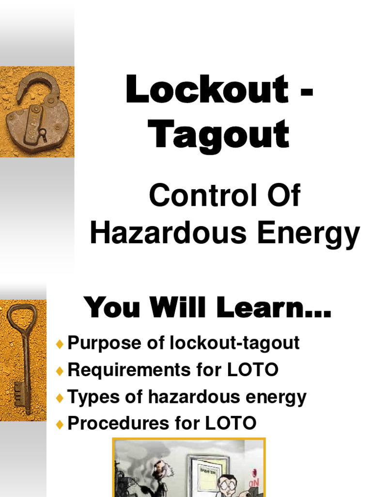 Control of Hazardous Energy | PDF | Mechanical Engineering