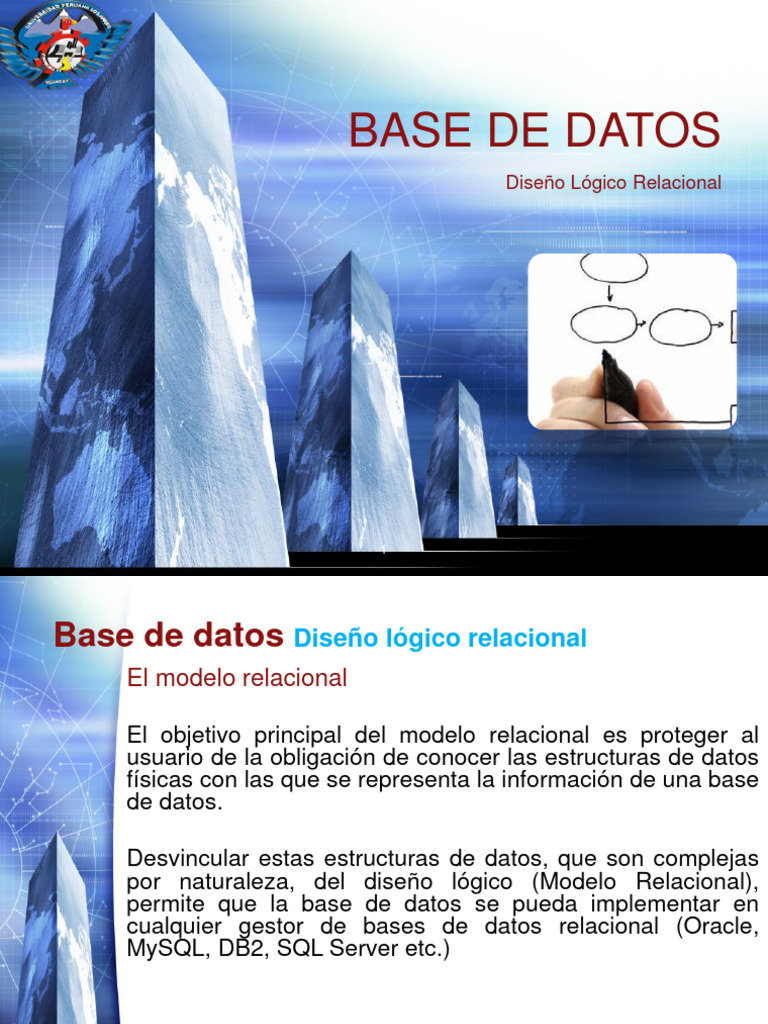 Clase 03_BASE DE DATOS | PDF | Base de datos relacional | Bases de datos