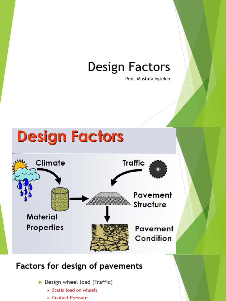 Lect#2 Design Factors | Download Free PDF | Road Surface | Structural Load
