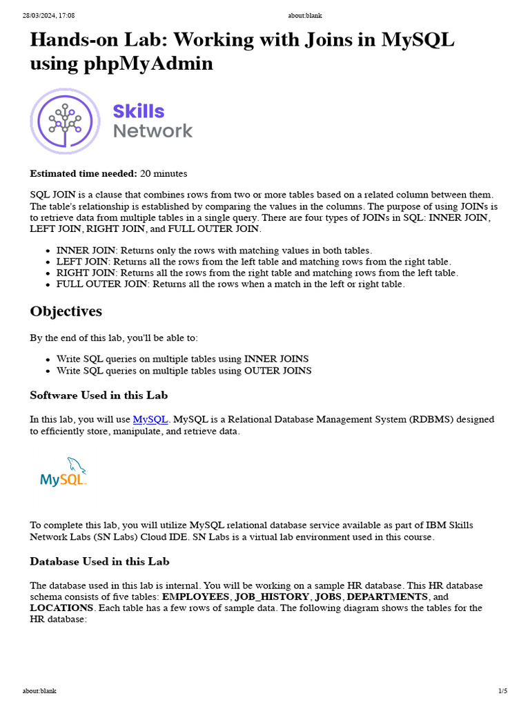 inner and outer join sql | PDF | Relational Database | Sql