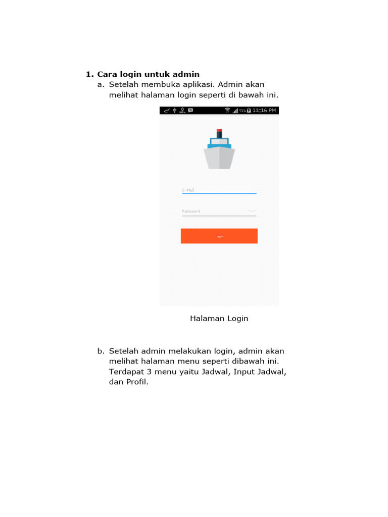 Cara Menjalankan Program | PDF