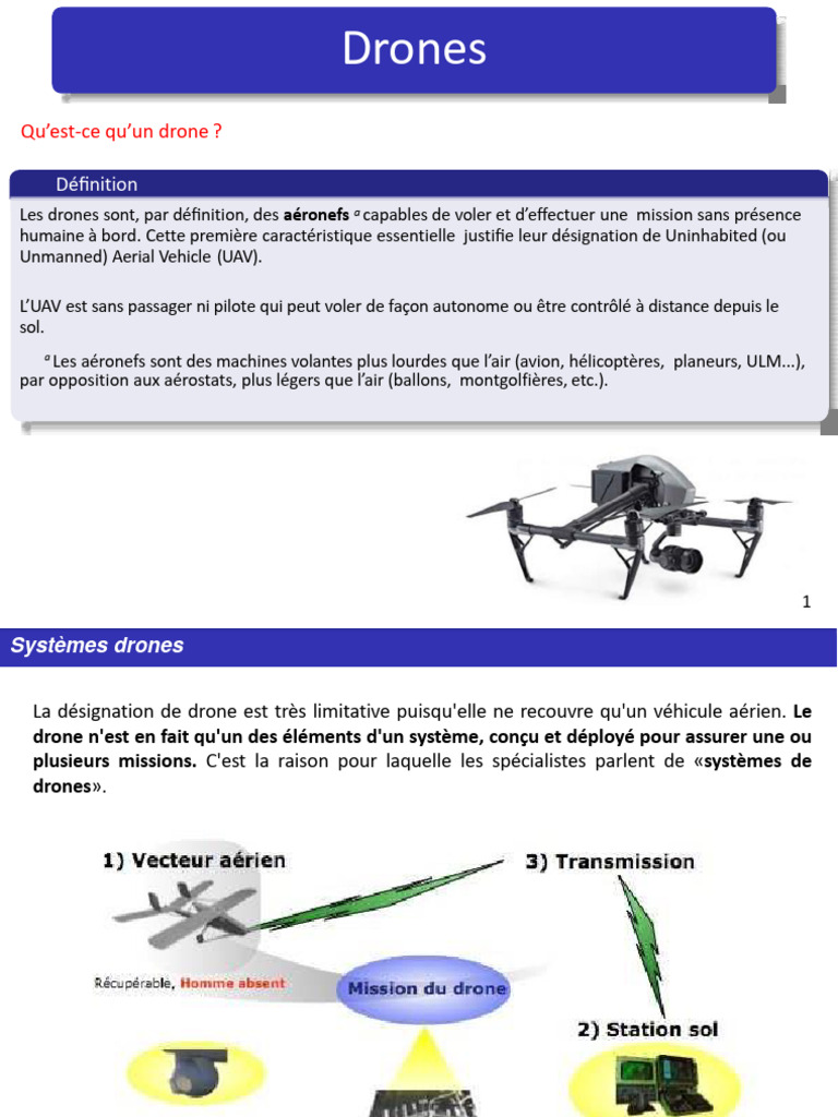 Photogrammétrie DRONES Partie-1 | PDF | Drone | Lidar