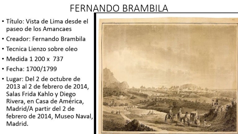 Exposición de Brambila en Madrid | PDF