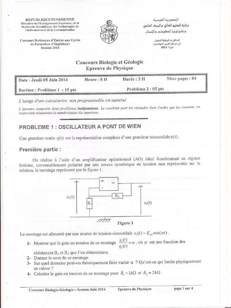 2014 BG Physique | PDF