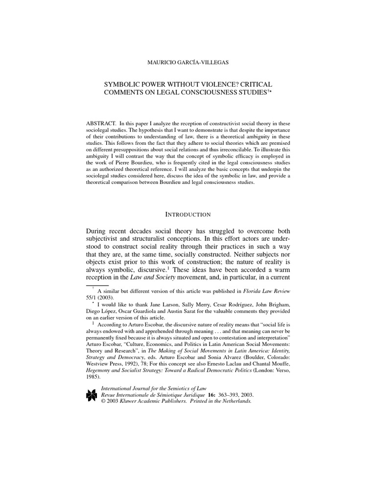 Symbolic Power | PDF | Sociology | Semantics