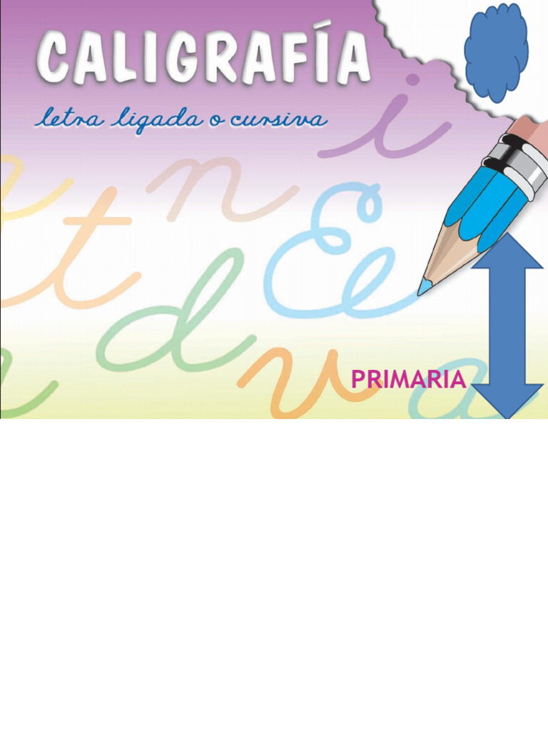 Cuadernillo de Caligrafia . | PDF | Caligrafía | Lápiz