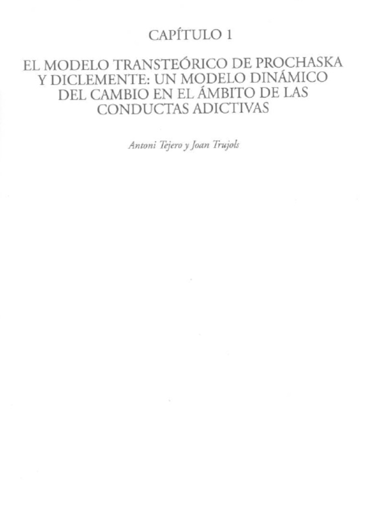 2 Tejero - BasesTeóricasModelo | PDF