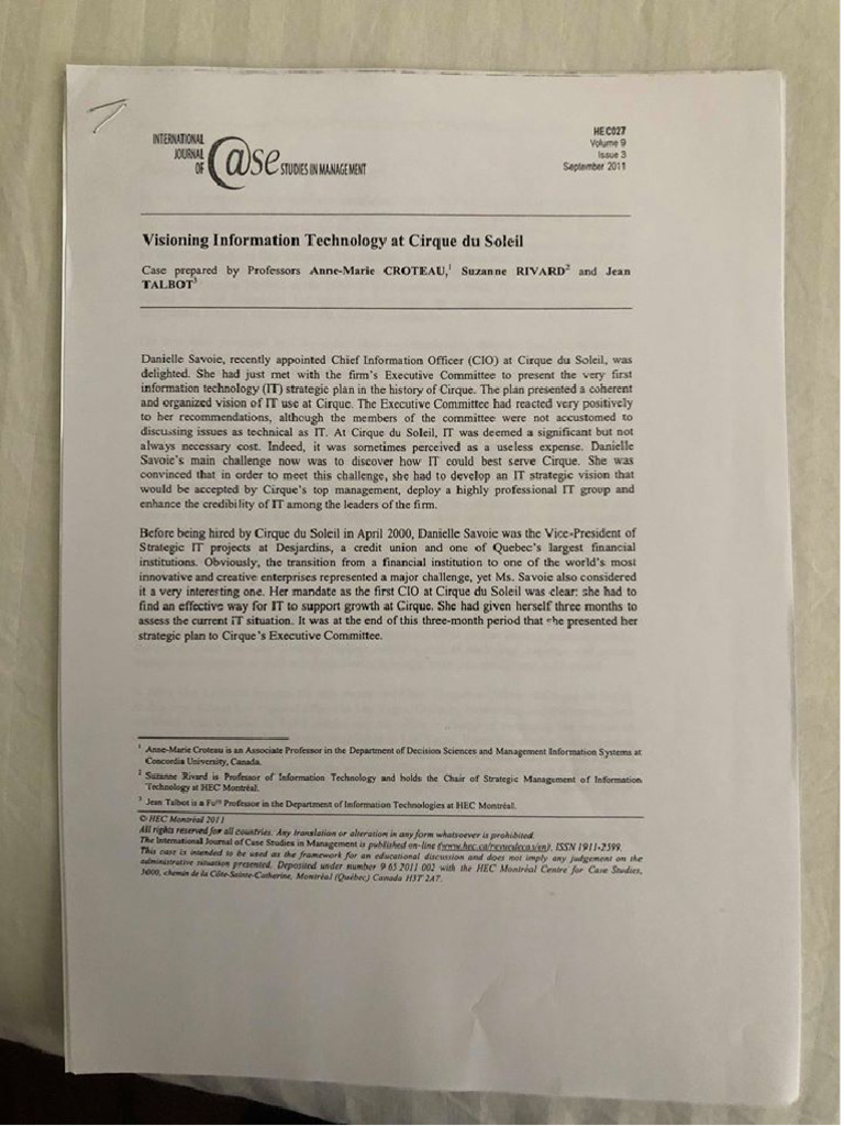 Cirque Du Soleil 2 | PDF