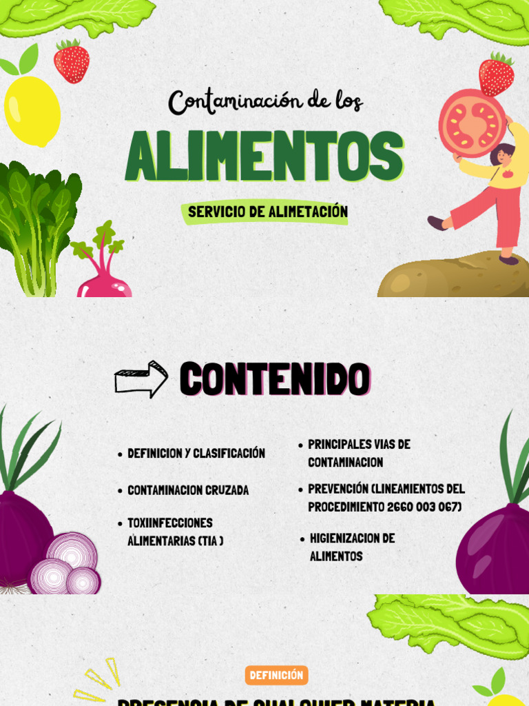 Higiene de los alimentos | PDF | Alimentos