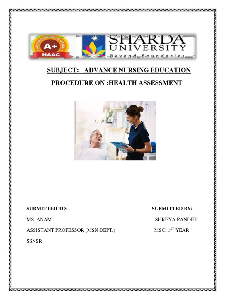 ASSESSMENT MEANING IN HINDI MEDICAL TERM Technical Specifications ...