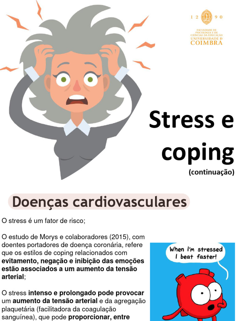 Impacto do Stress em Doenças Crônicas | PDF | Estresse (Biologia) | Emoções
