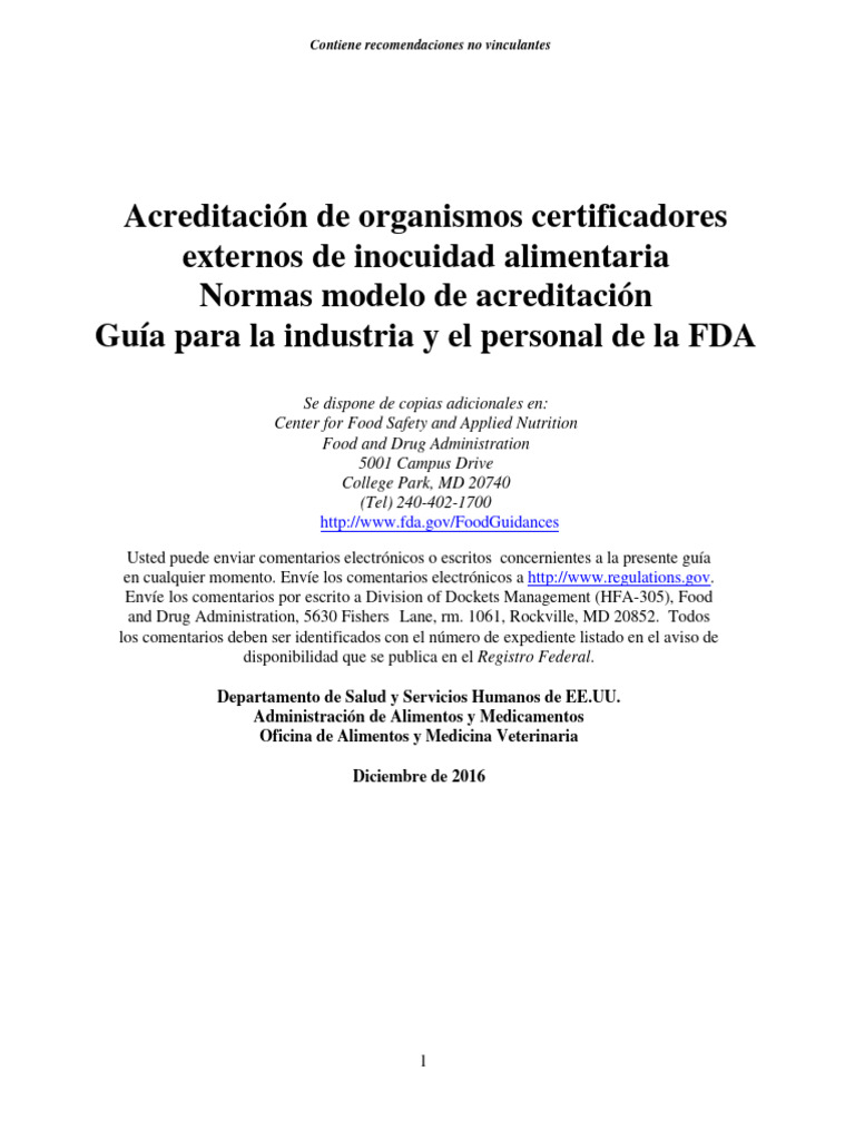 Modelo de Acreditacion de Organismos Certificadores Guia para La ...