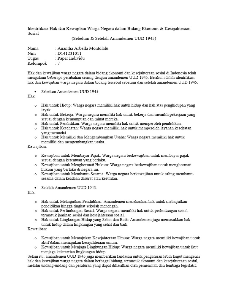 Tugas PKN | PDF | Ilmu Sosial