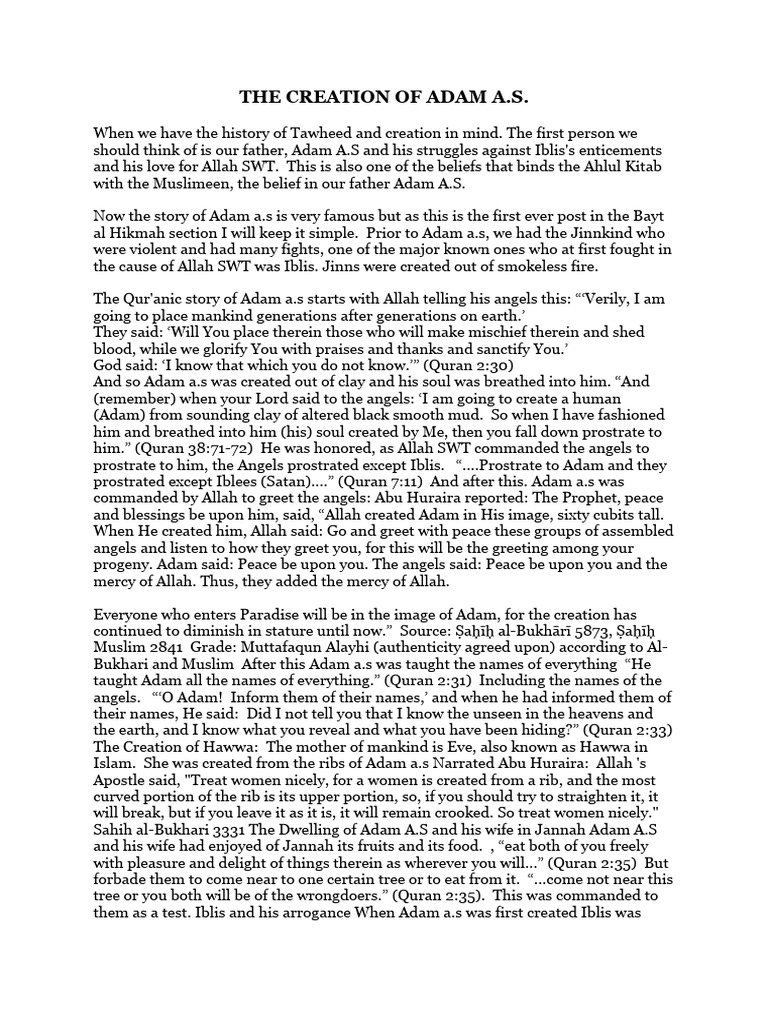 The Creation Of Adam As Download Free Pdf Adam Cain And Abel