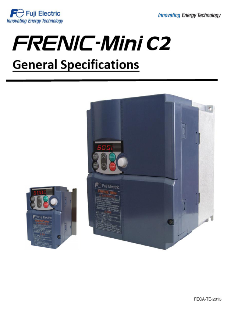 Mini C2 General Specification FECA-TE-2015 | PDF | Power Inverter ...