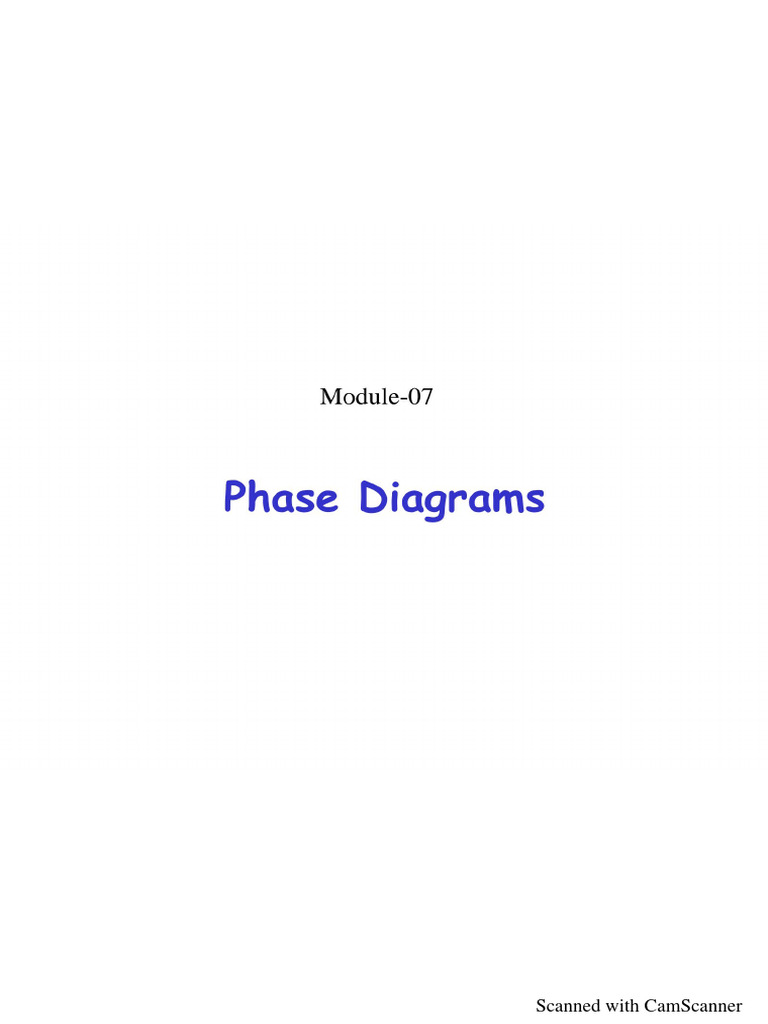 Phase Diagram Notes | PDF