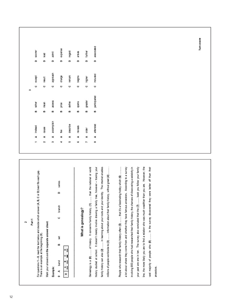 FCE UOE EXAMPLE | PDF