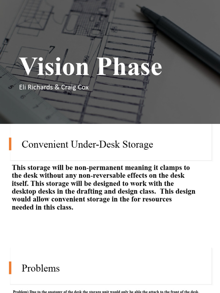 Vision Phase | PDF | Desk | Screw