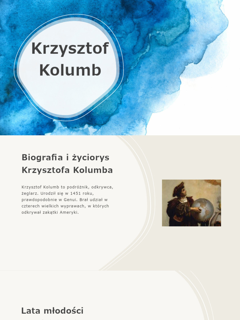 Krzysztof Kolumb | PDF
