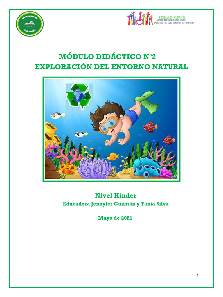 Exploración Natural para Kínder | PDF | Aprendizaje | Plantas