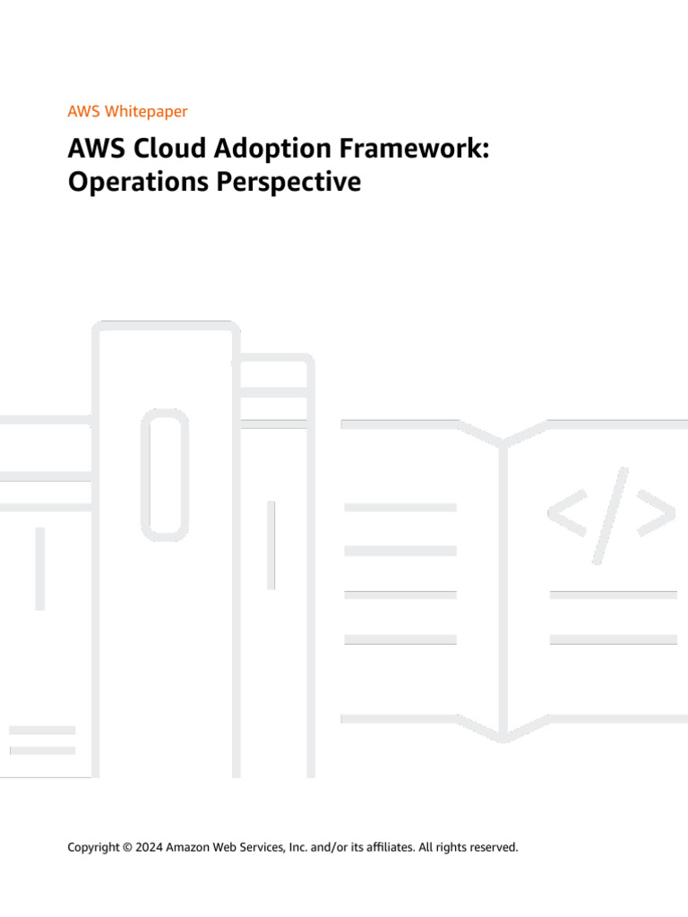 Aws Caf Operations Perspective | PDF | Amazon Web Services | Cloud ...