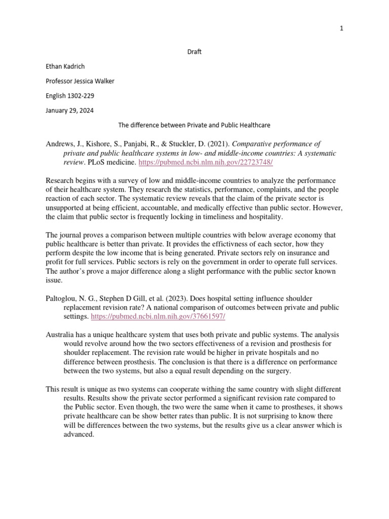 Draft | PDF | Health Care | Patient