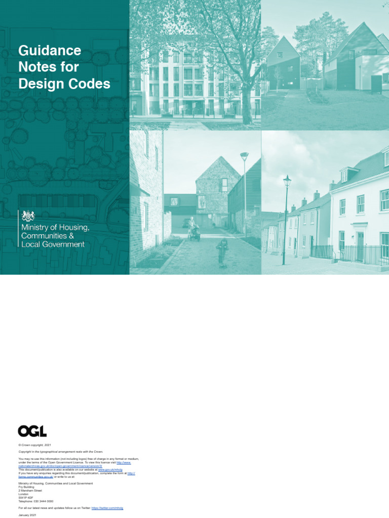 Guidance Notes For Design Codes | Download Free PDF | Parking | Green ...