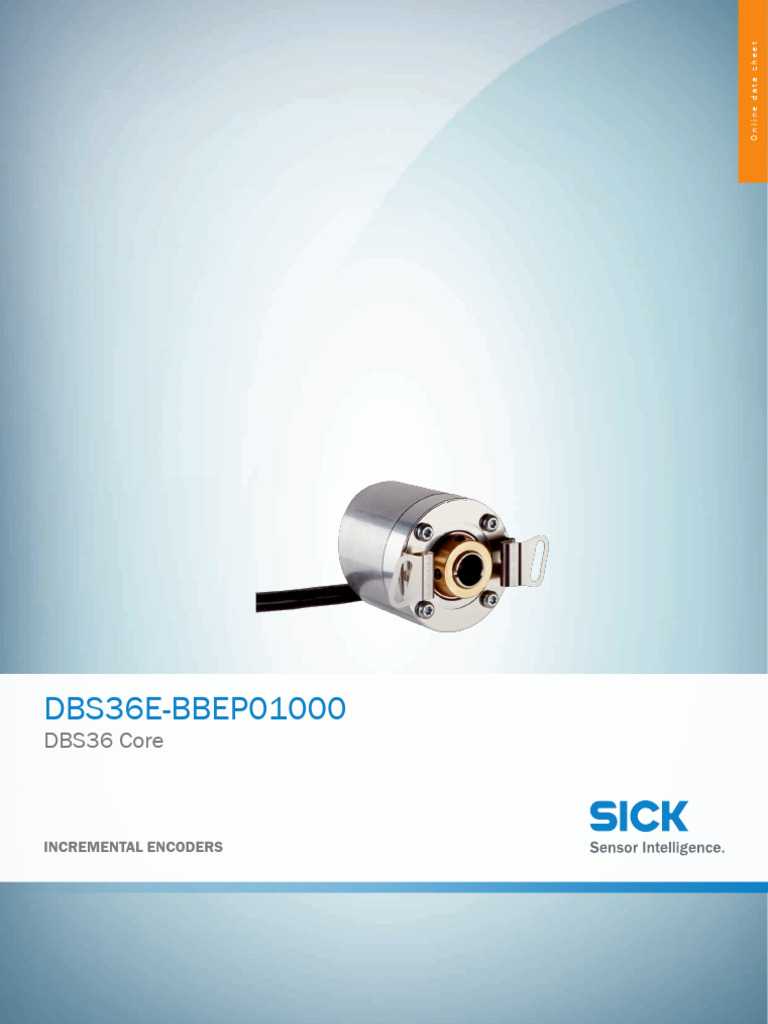 DBS36E Encoder Specs & Details | PDF
