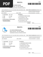 RECETA FORMATO Fundación Best-1 | PDF