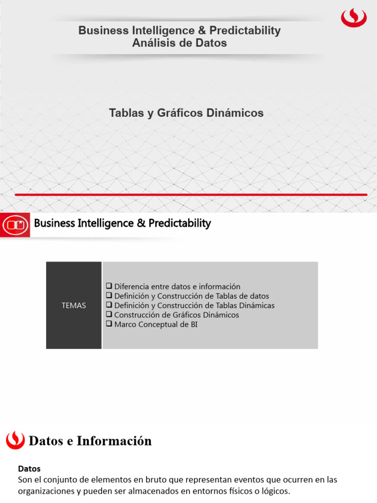 Tablas Dinámicas Excel - UPC | PDF | Inteligencia de negocios