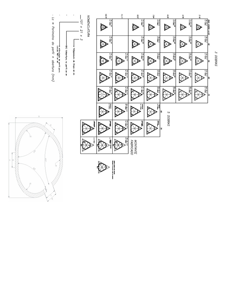 SecoesEmEscalaMontantes TSA Model | PDF