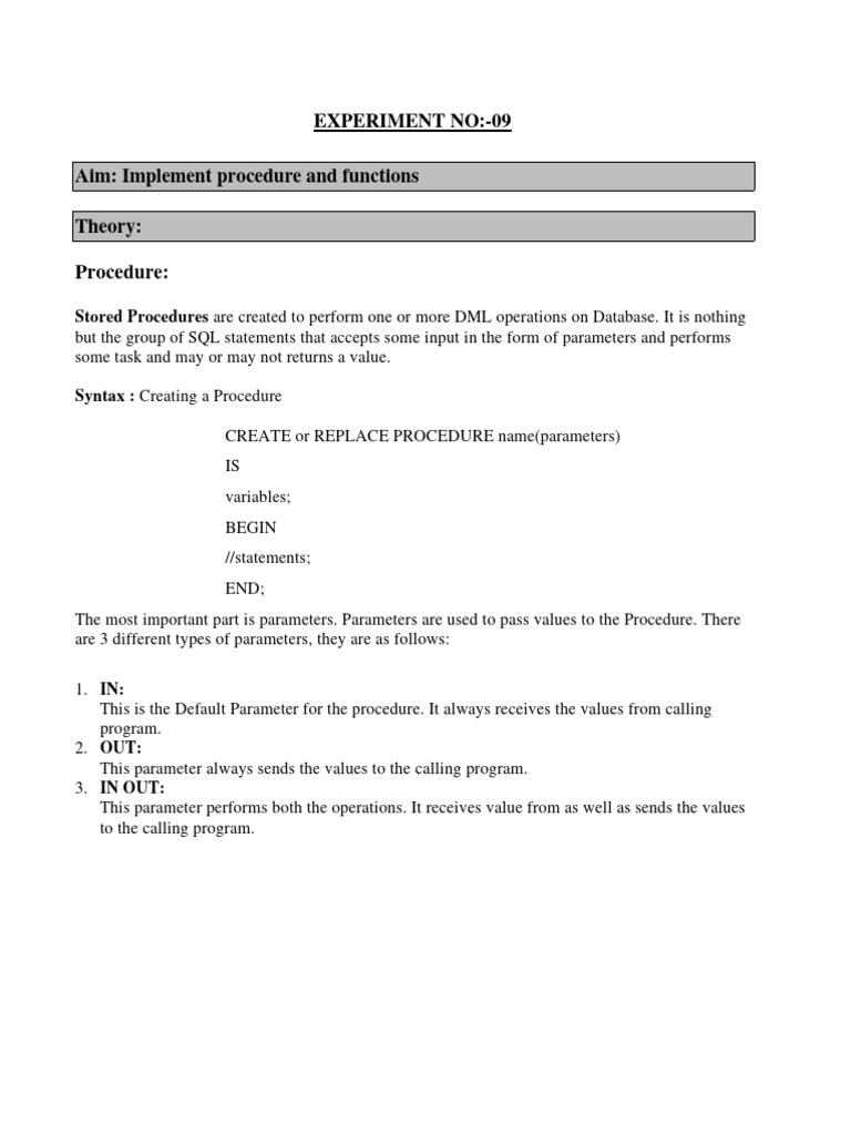 Dbms 1 5 Pdf Parameter Computer Programming Databases