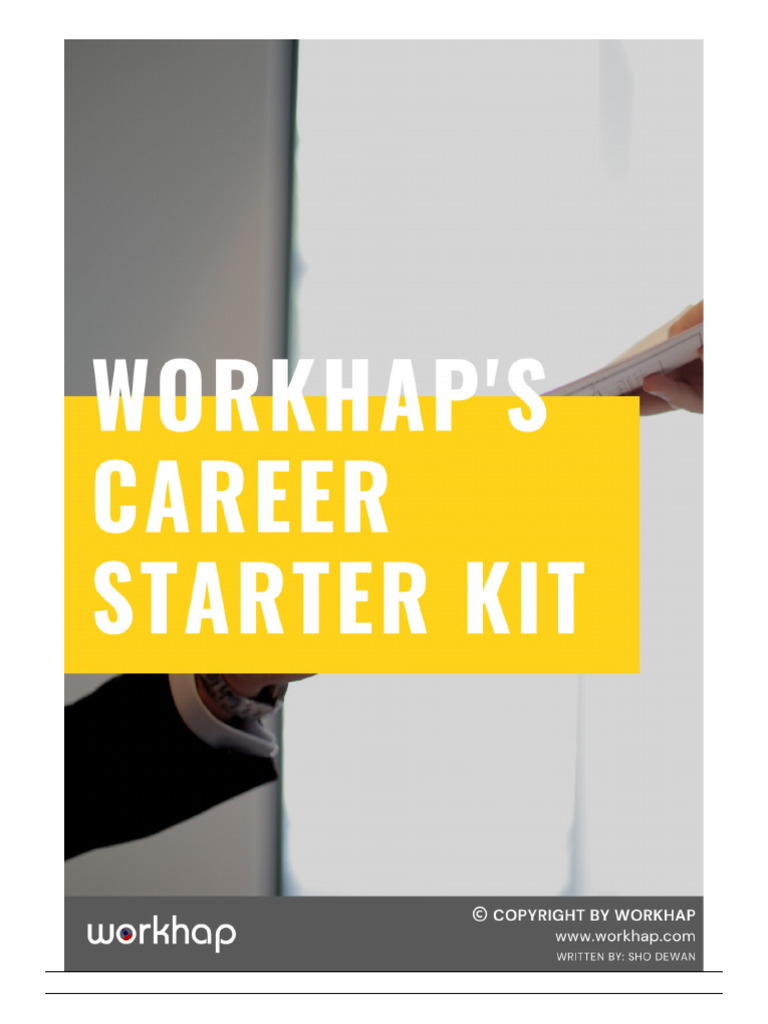 Workhap Freebie - Career Starter Kit 2023 | PDF | Résumé | Fluency