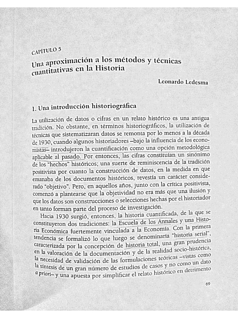 LEDESMA - Técnicas Cuantitativas | PDF