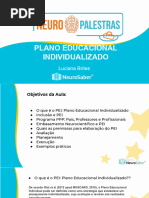PEI 2025: Plano Educacional Individualizado | PDF | Brasil | Autismo