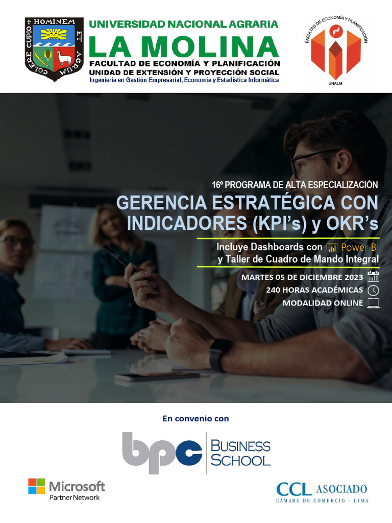 Brochure 16º PAE GEST 2023 Online | PDF | Máster en Administración de ...