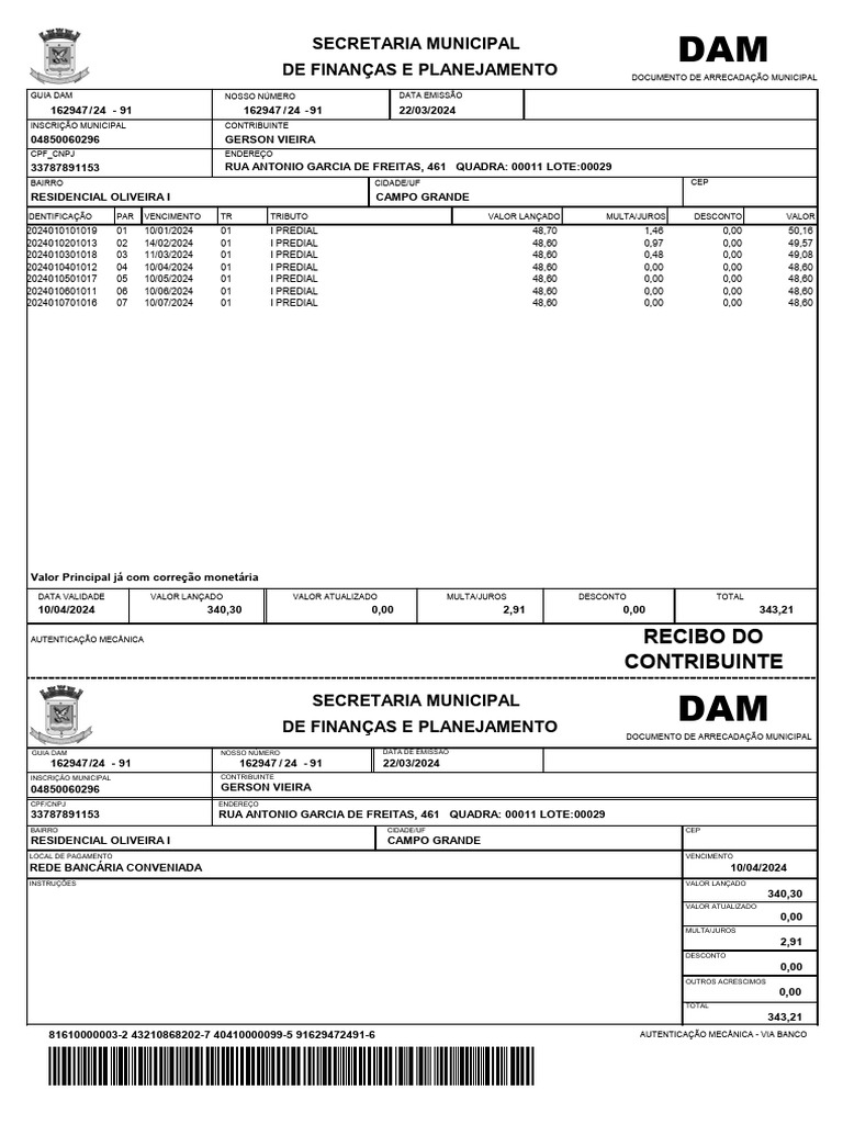 Gerson Vieira 7777 | PDF