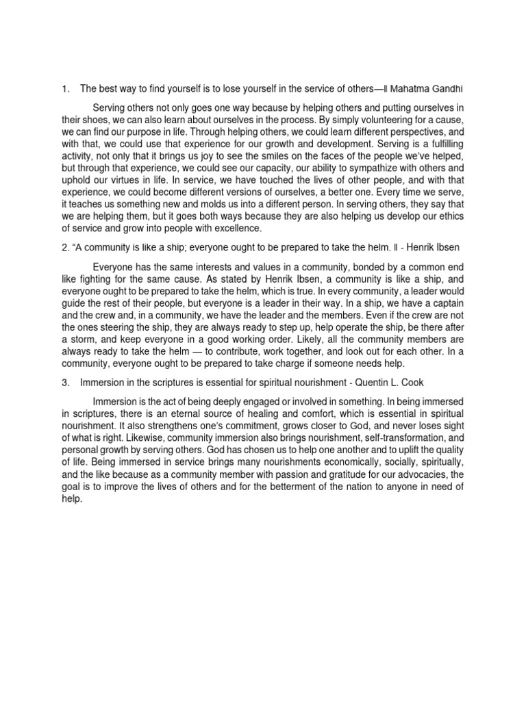 Immersion Pdf